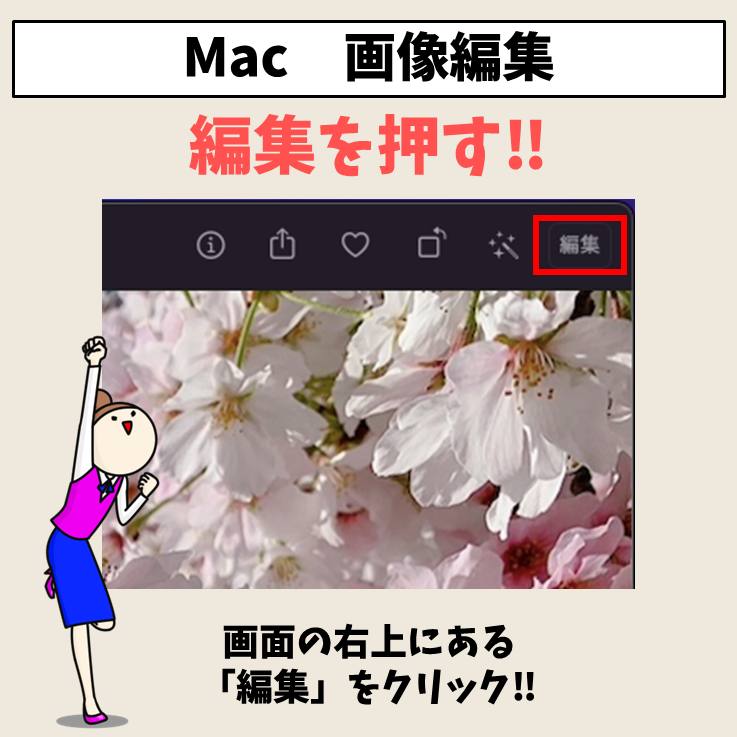 Mac(マック)｜「写真」で写真・画像編集する方法